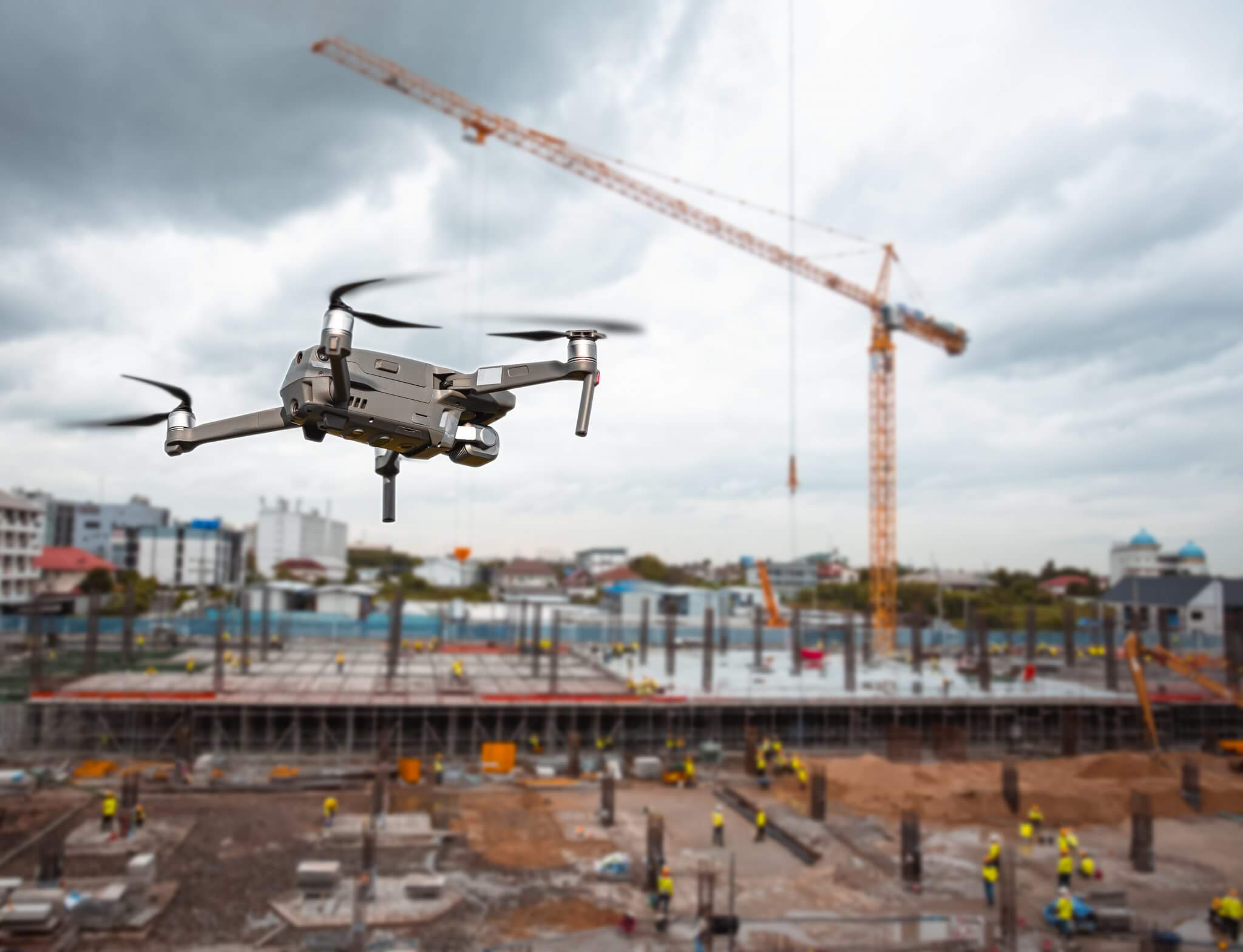 Unleashing the Power of Drones on Construction Worksites